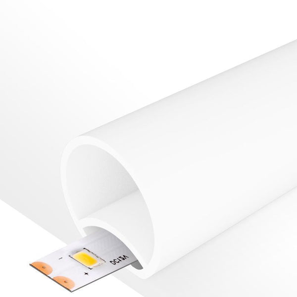Profil din silicon pentru banda LED, 20 x 20 mm | ledia.ro